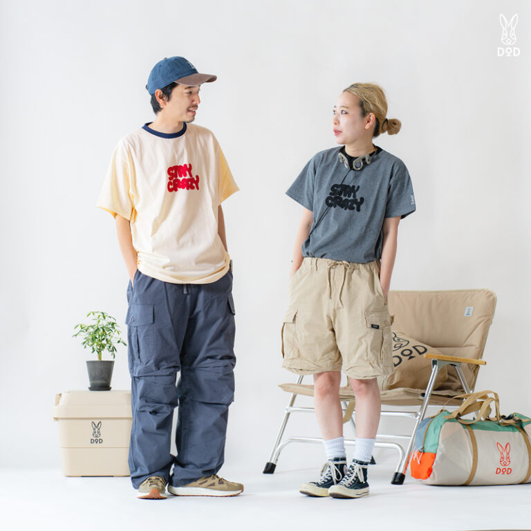 リンリンリンガーTee M/L（アイボリー/グレー/ネイビー）TS083-IV/GY/NV-M/L - DOD（ディーオーディー）【公式ブランドサイト】