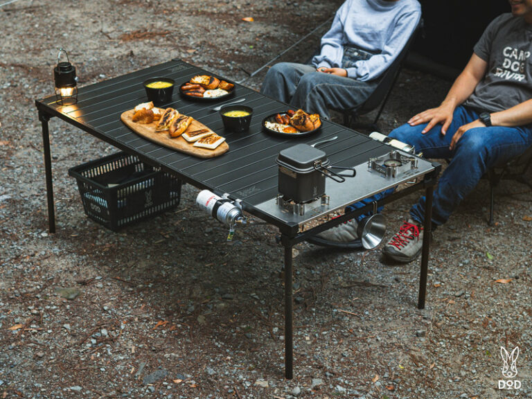 ダイキチテーブル（ブラック） TB6-107-BK - DOD（ディーオーディー）【公式ブランドサイト】